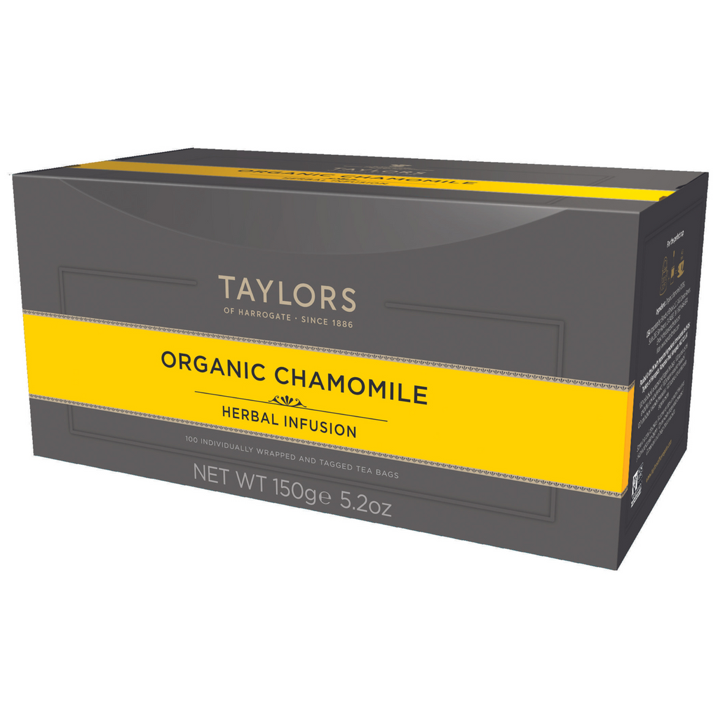 Taylors of Harrogate Organic Chamomile Herbal Tea, 100 Teabags – Brands ...